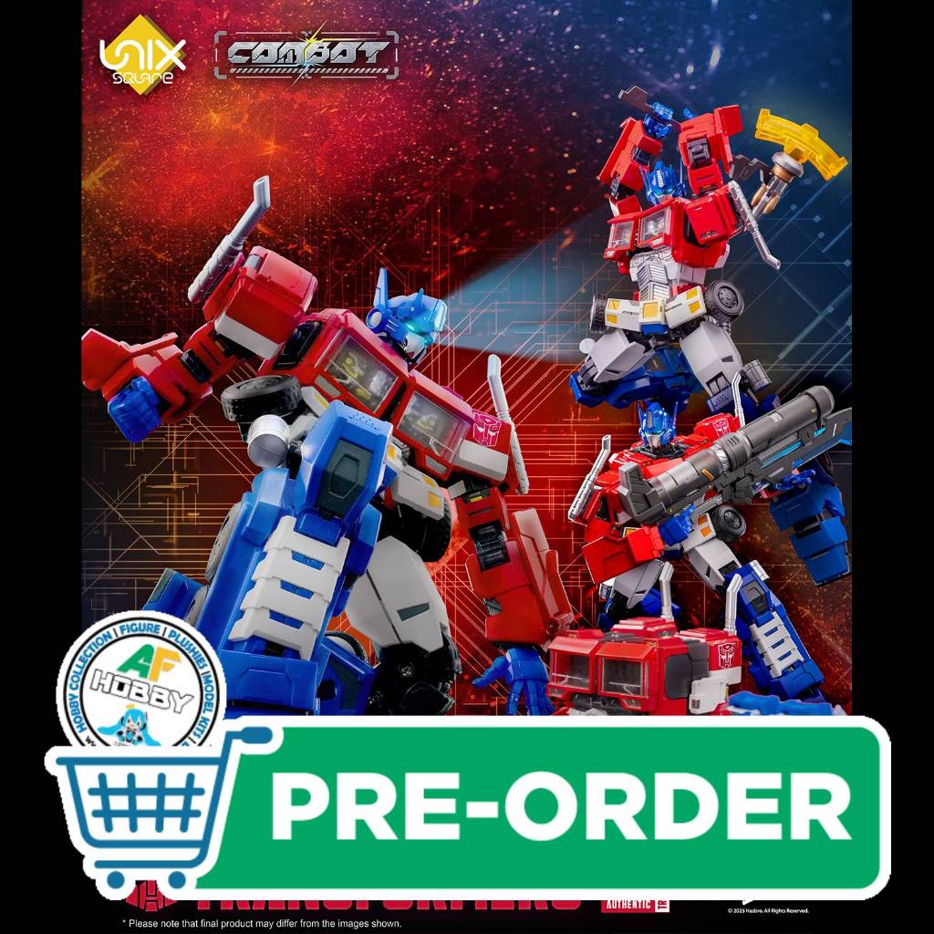 -[PREORDER]- Sentinel Unix Square Transformers Combot Optimus Prime ...