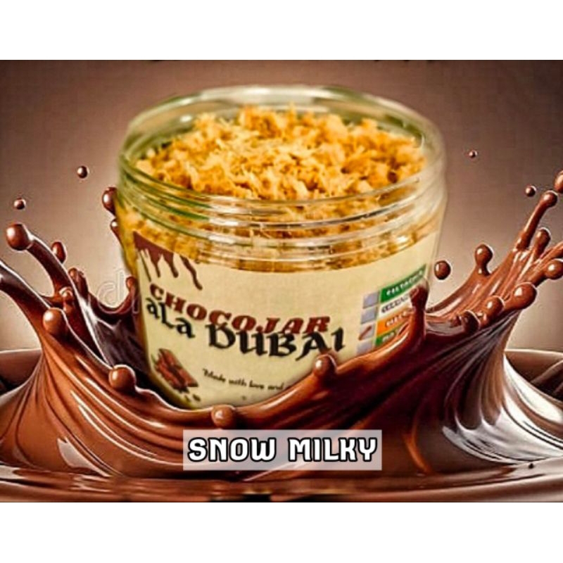 CHOCOJAR Ala Dubai Viral Murah , Premium Chocolate 300ml / 200g ...