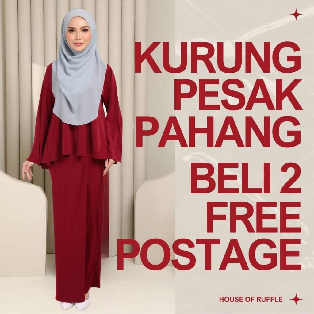 BAJU PESAK PAHANG SELESA KAIN MATTE SILK | Shopee Malaysia