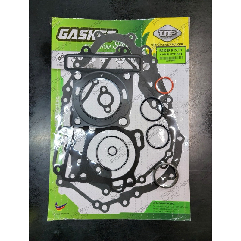 UP SUZUKI RAIDER150 FI GASKET COMPLETE GASKET TOPSET | Shopee Malaysia