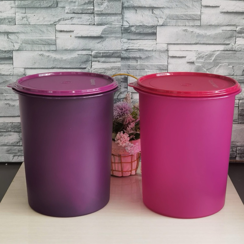 Tupperware Tall Canister 10L / Deco Canister 10.7L 11L / Giant Canister ...