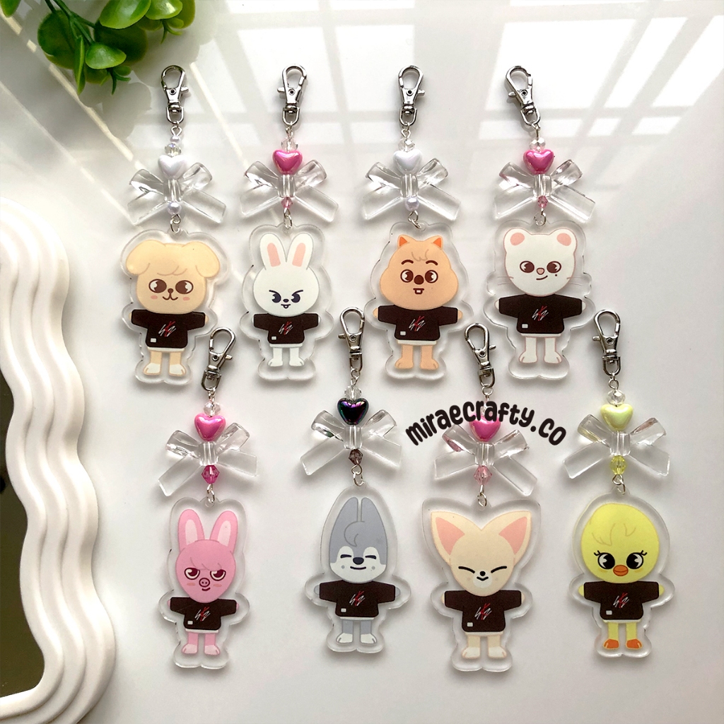 Stray Kids S K ZOO Handmade Keychain Keyring by MiraeCrafty.Co | Shopee ...
