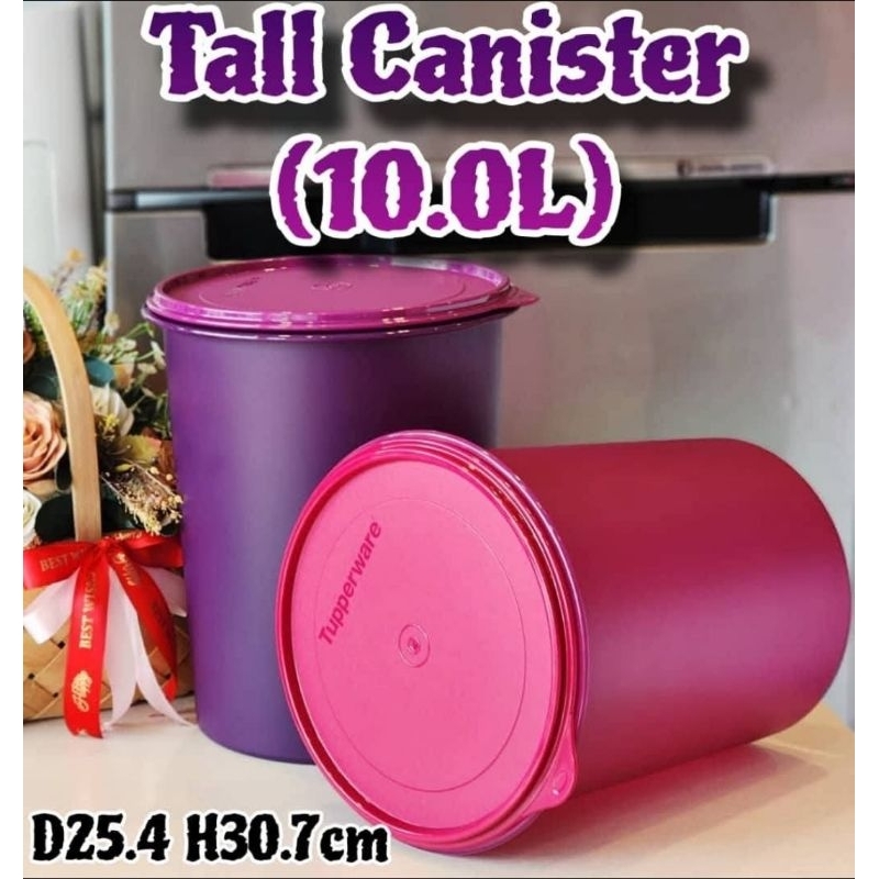 Tupperware tall Canister 10L | Shopee Malaysia