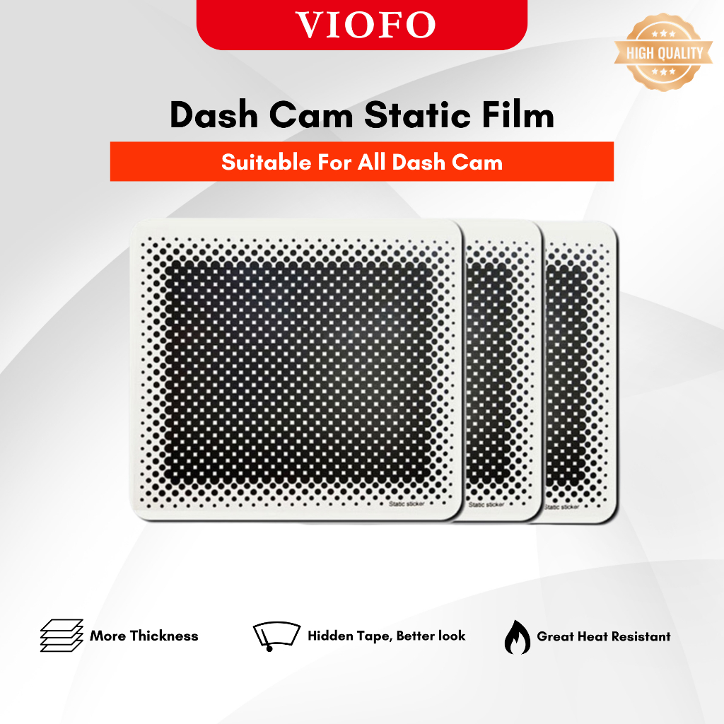 VIOFO Dash Cam Static Film/Electrostatic Sticker Grid Type | Shopee ...