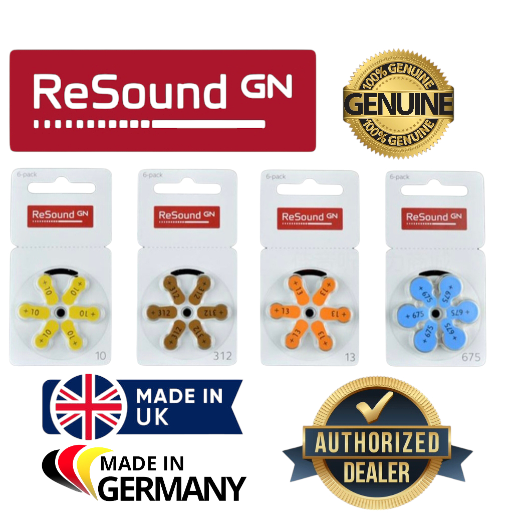 ReSound GN hearing aids battery/ bateri alat pendengaran/ 助听器电池 | Shopee Malaysia