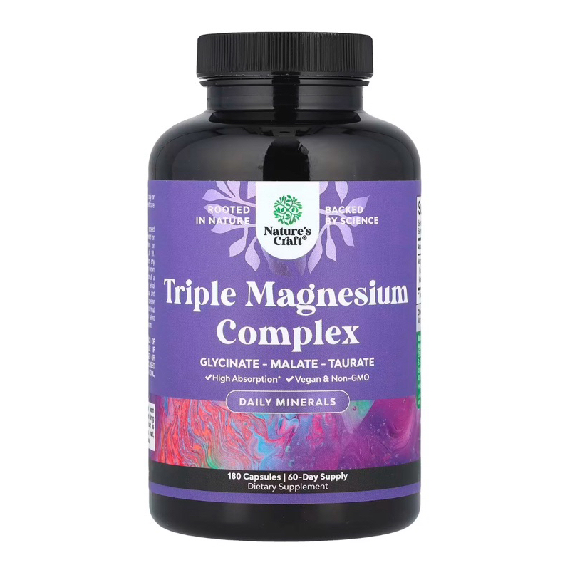 Triple Magnesium Complex, Capsules | Shopee Malaysia