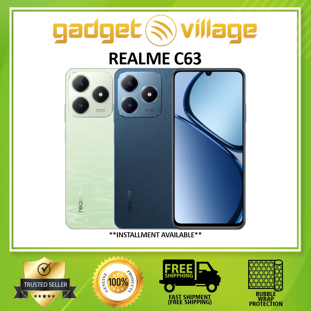 Realme C63 / Realme Note 60 Smartphones - Official 1 Year Realme ...