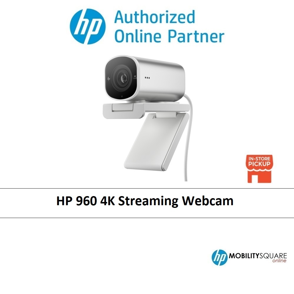 HP 960 4K Streaming Webcam-695J6AA | Shopee Malaysia