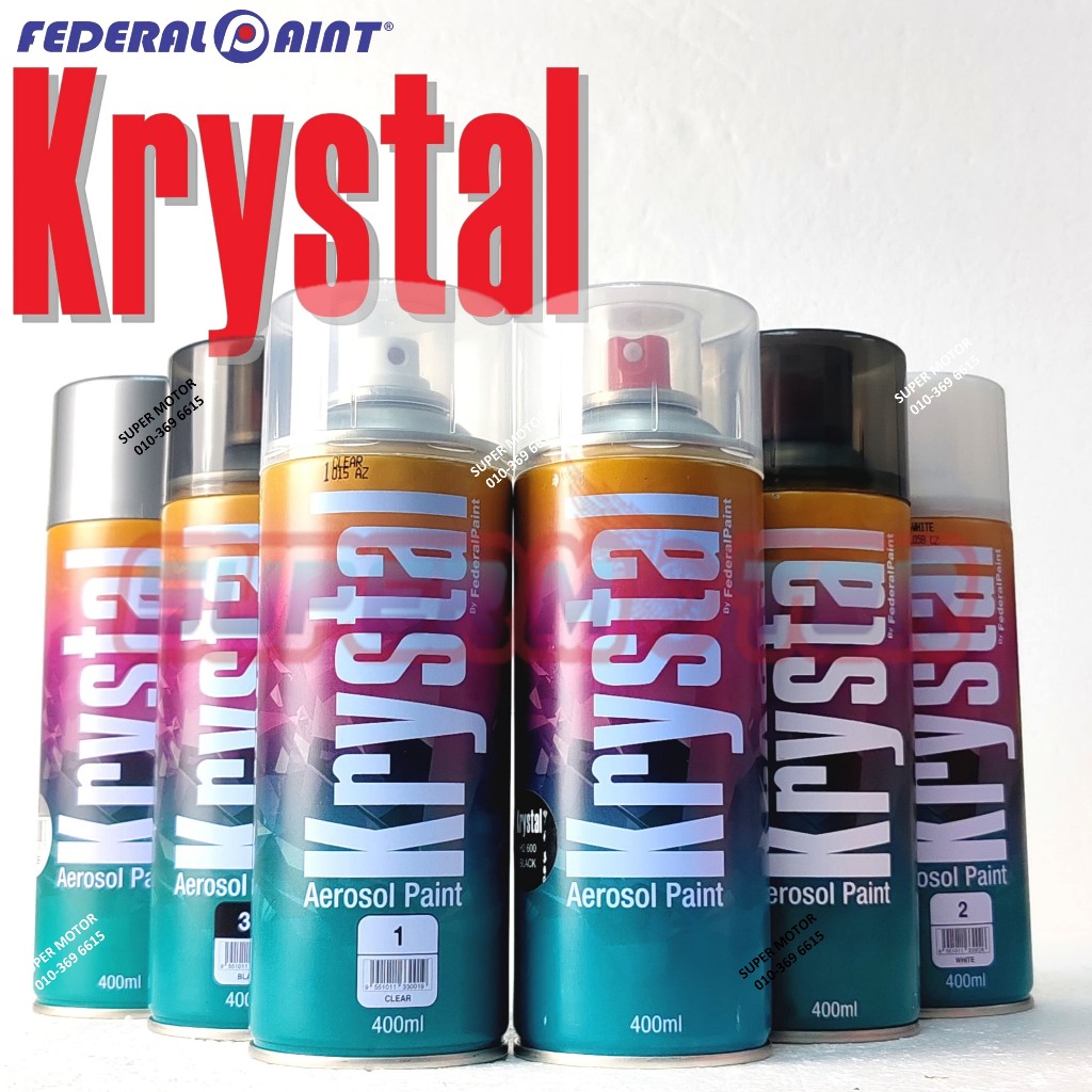 Tenco Krystal Aerosol Spray Paint NORMAL COLOUR HIGH TEMP | Shopee Malaysia
