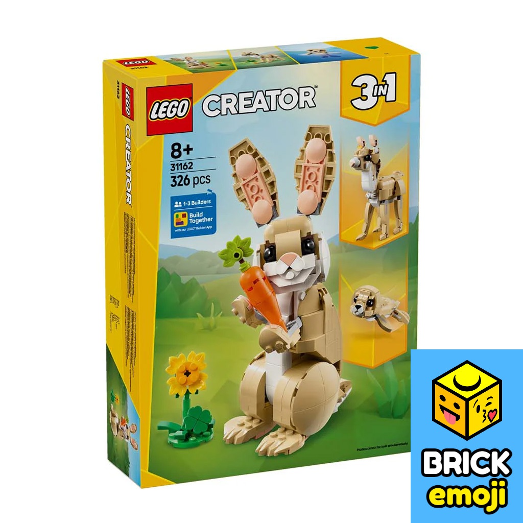 LEGO 31162 Creator Cute Bunny | Shopee Malaysia