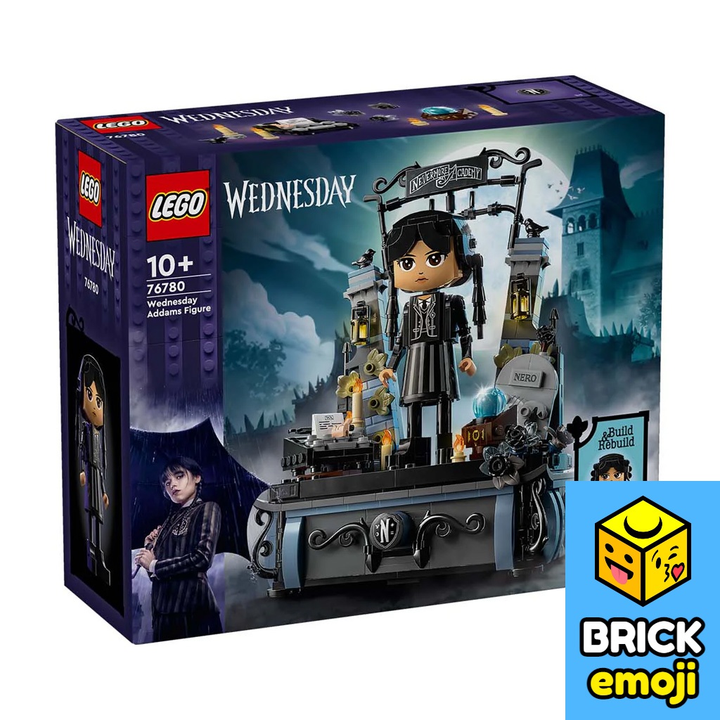 LEGO 76780 Wednesday: Wednesday Addams Figure | Shopee Malaysia