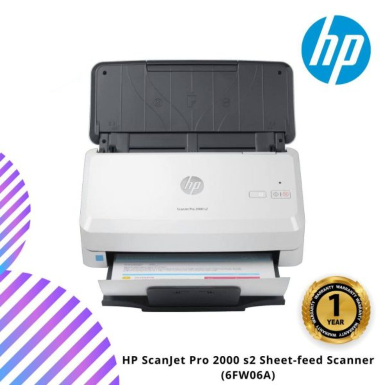 HP ScanJet Pro 2000 s2 Sheet-feed Scanner (6FW06A) | Shopee Malaysia