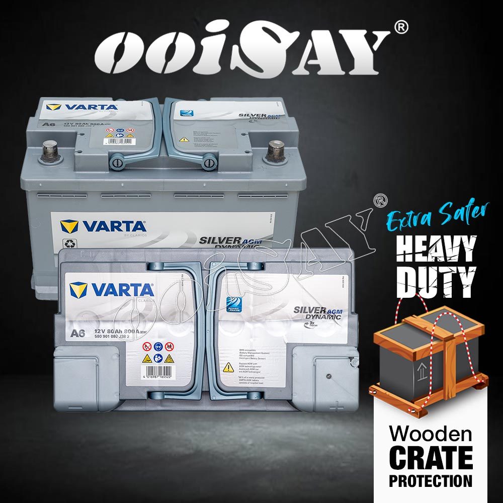 VARTA DIN80 LN4 (AGM) - Germany - Advanced Stop Start Battery - BMW F20 MERCEDES W176, W246 ...