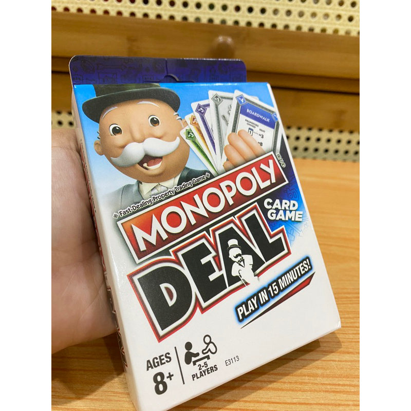 monopoly deal card game (NEW!) | Shopee Malaysia