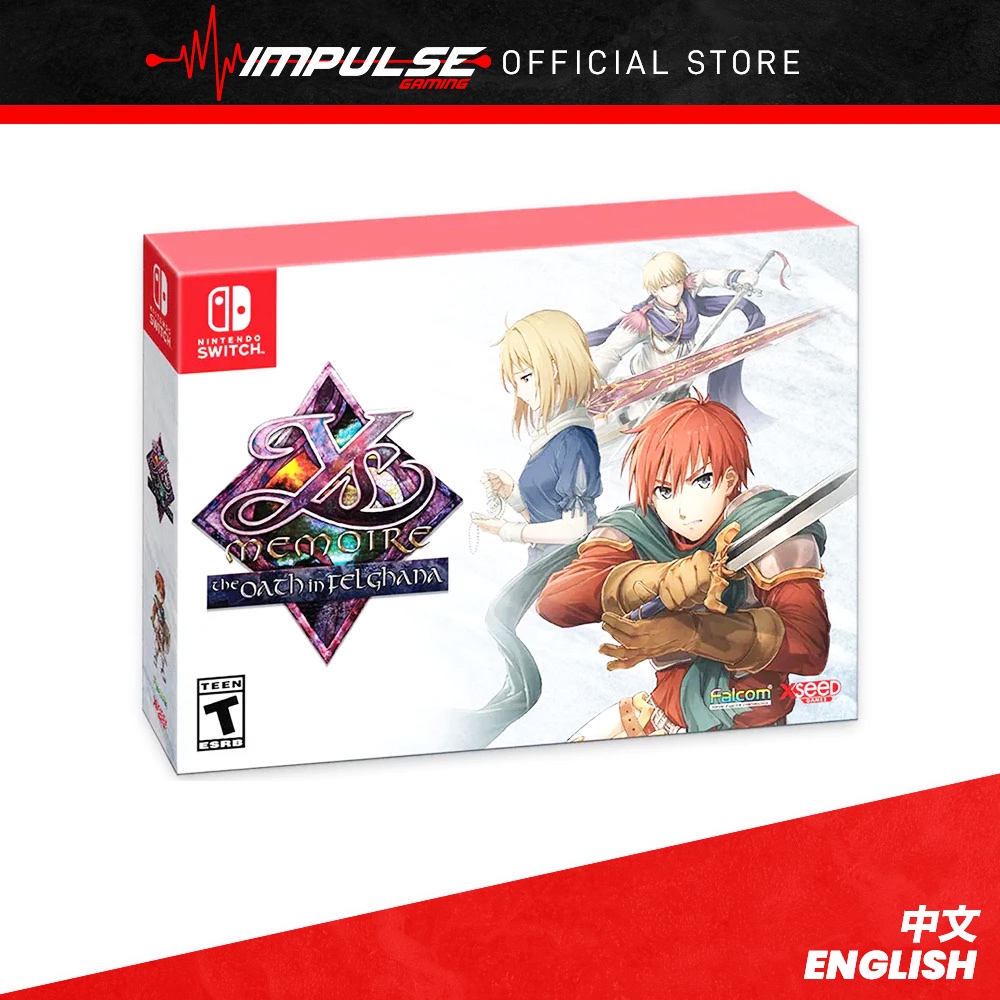 NSW Nintendo Switch YS Memoire: The Oath In Felghana - Refined Edition ...
