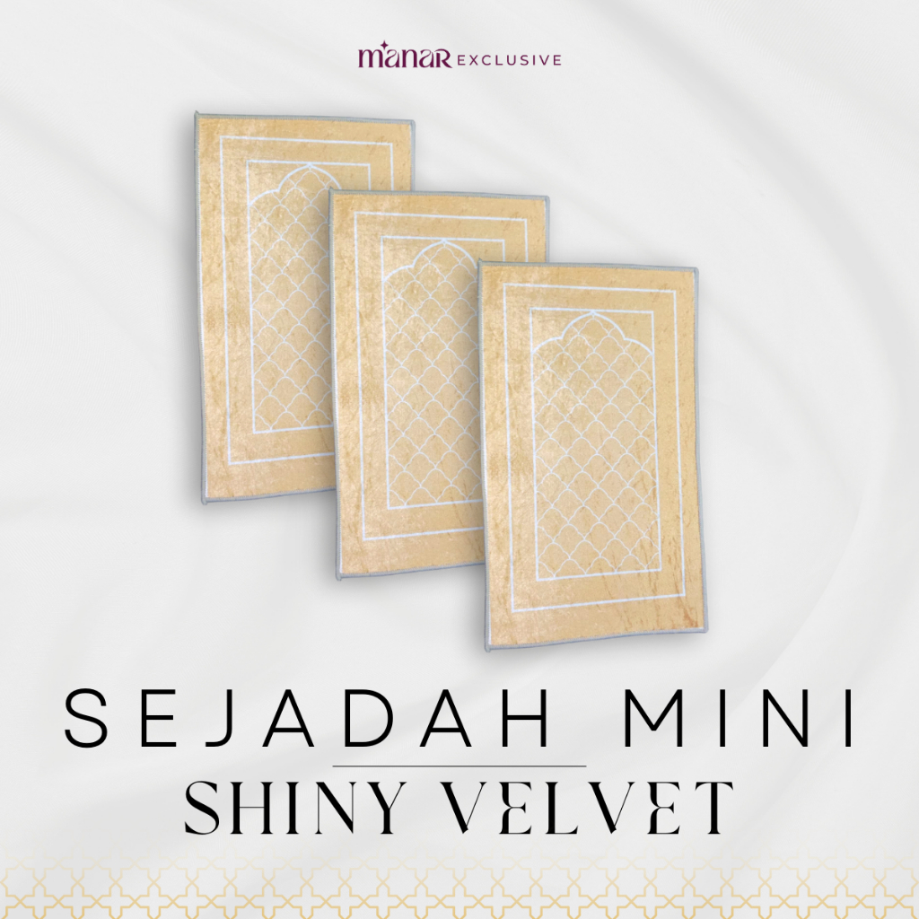 SEJADAH MINI VELVET | SEJADAH MUKA | SEJADAH SHINY | Shopee Malaysia