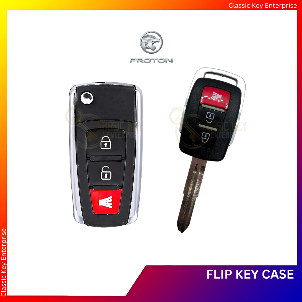 Proton Flip key Remote Key Case Shell Exora | Shopee Malaysia