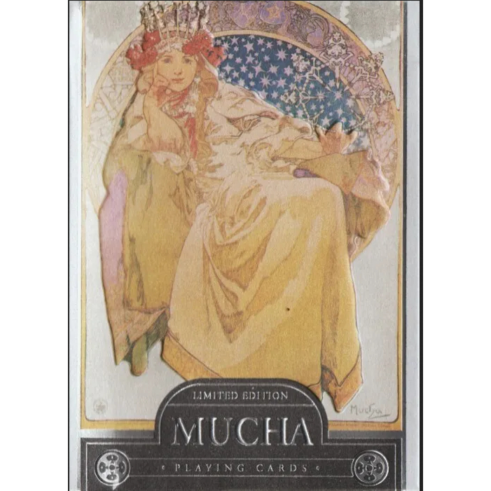 Mucha Princess Hyacinth Silver Edition Playing Cards by TCC | Shopee ...