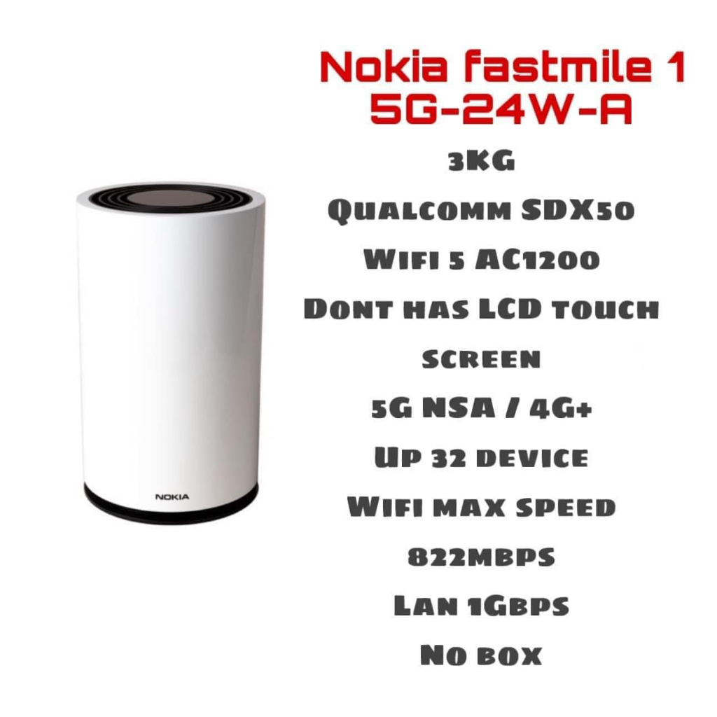 Nokia FastMile 5G Gateway 5G-24W-A | Shopee Malaysia