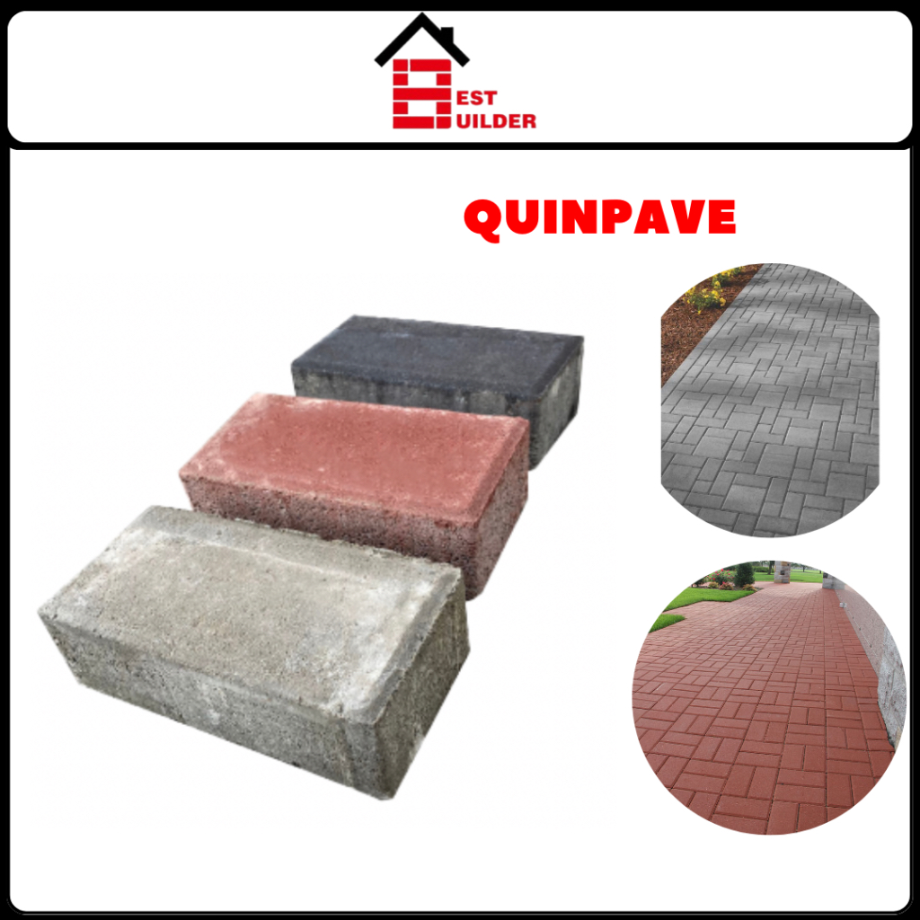 Quinpave 60MM 80MM Interlocking Paver Brick Bricks Garden Flooring Car ...