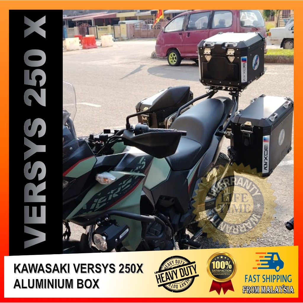 Kawasaki Versys 250x Versys250x Aluminium Side Box Side Pannier ...