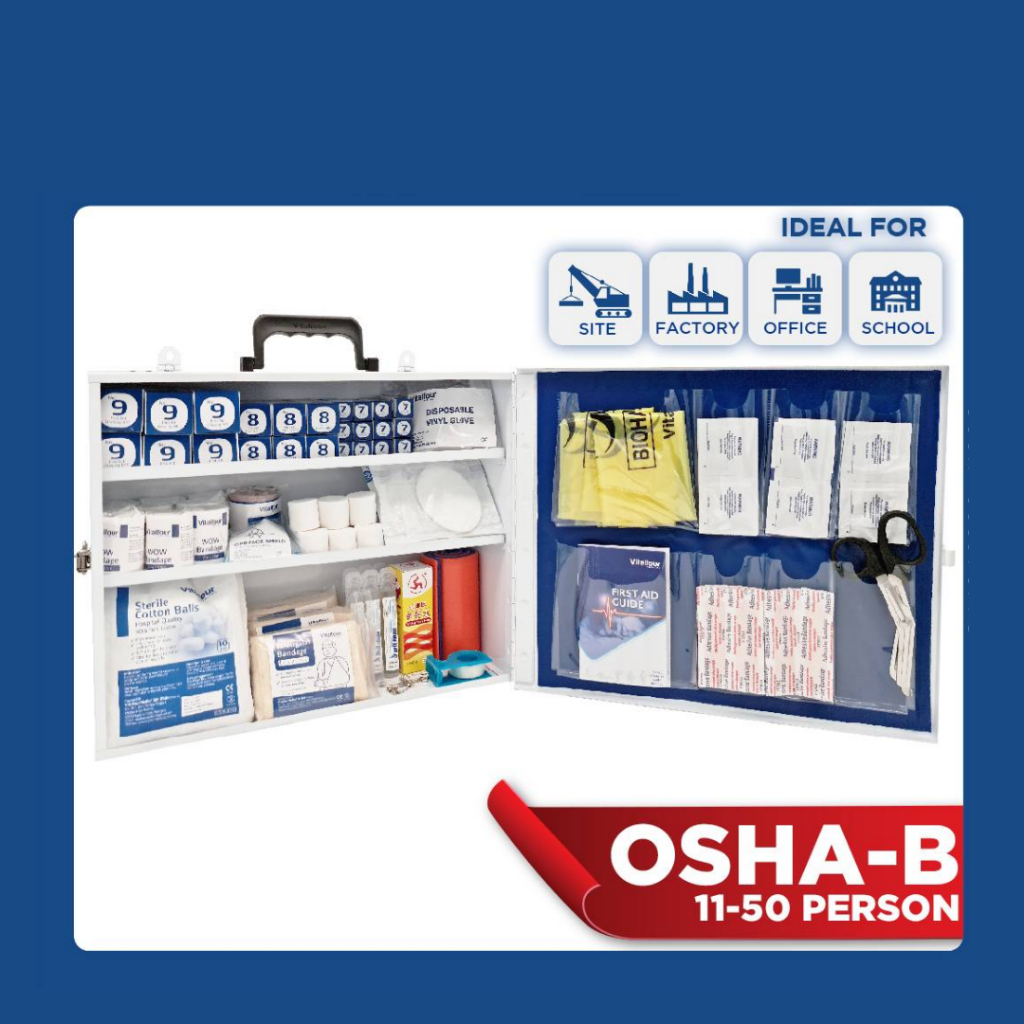 FIRST AID KIT OSHA/ OSHA BOX A/OSHA BOX B/ OSHA BOX C | Shopee Malaysia