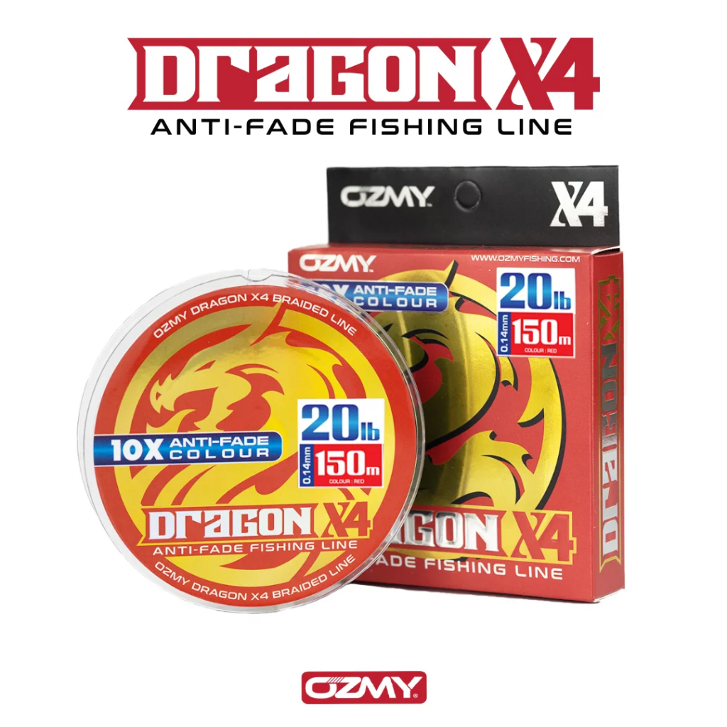 OZMY DRAGON X4 BRAIDED FISHING LINE | Shopee Malaysia