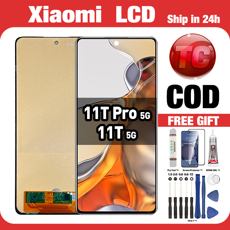 LCD Xiaomi Mi 11T 5G/ 11T Pro 5G Compatible For Original Glass Touch ...