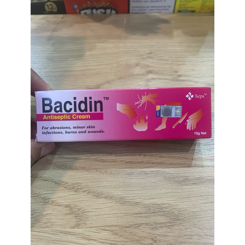 BACIDIN ANTISEPTIC CREAM 15g | Shopee Malaysia