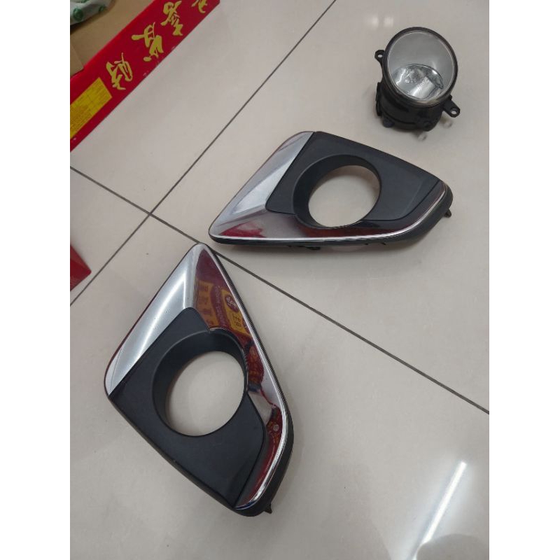(100% Original) one pair myvi G3 fog lamp cover sport light cover ...