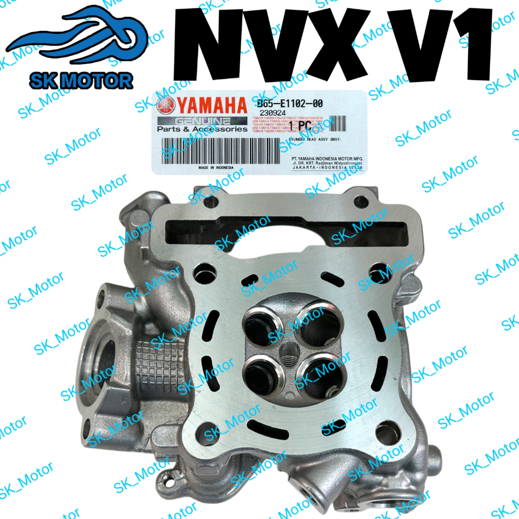 Yamaha NVX155 NVX 155 V1 Original Cylinder Head Assy B65-E1102-00 ...