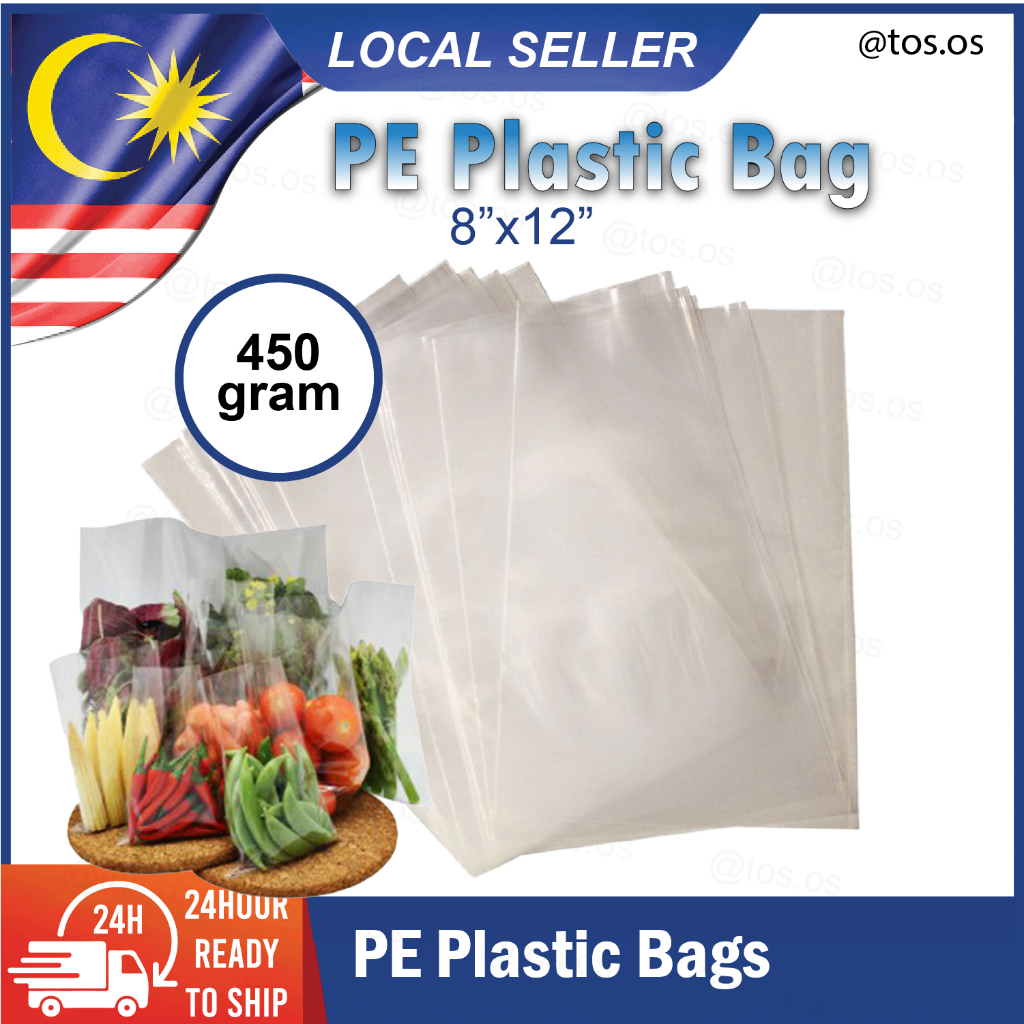 PE Plastic bag Food Packaging Bag Plastic Tapau Bag Take Away Bag Food ...