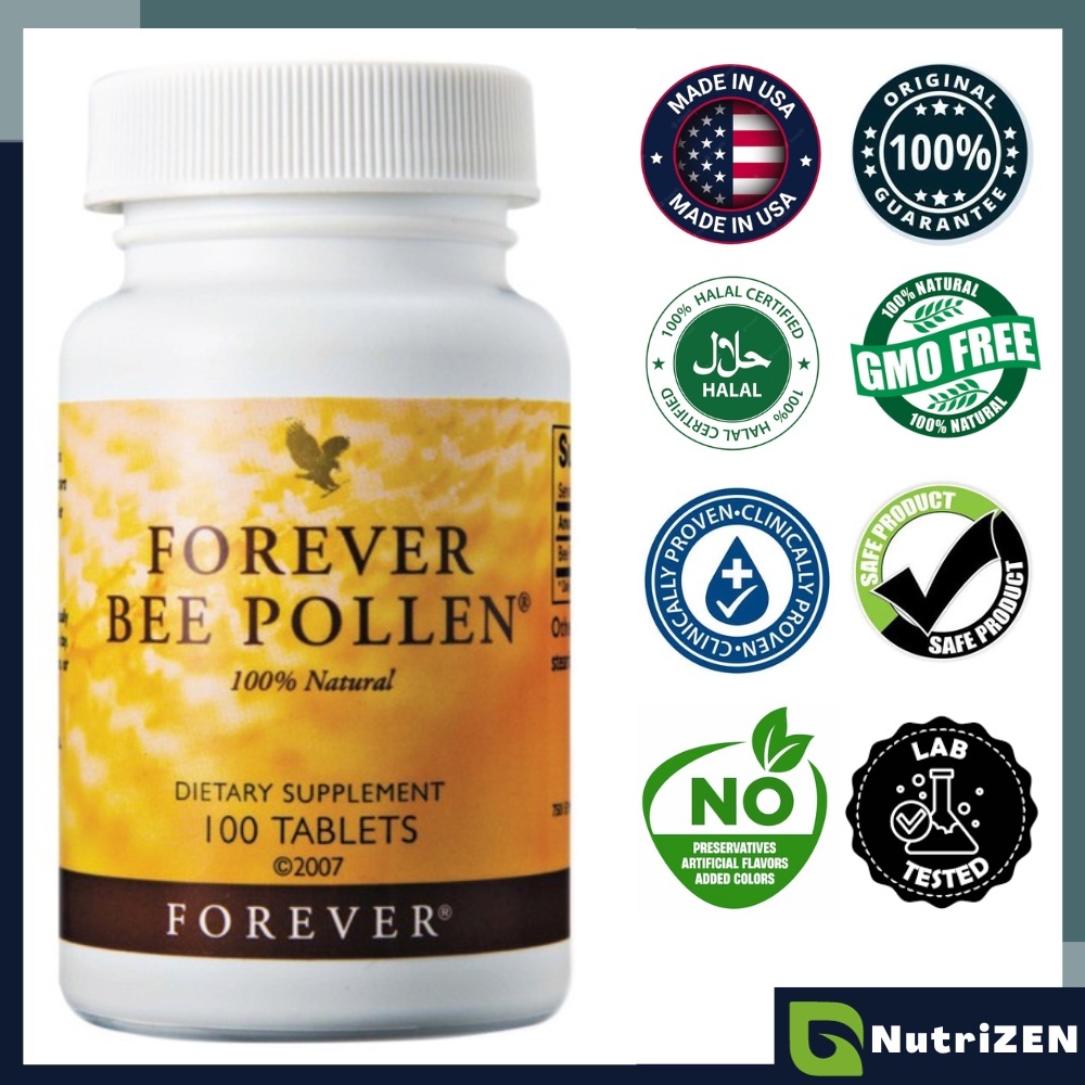 Forever Living Forever Bee Pollen Plus 100 tablets - Ready stock ...