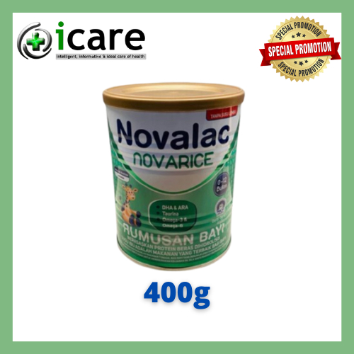 NOVALAC NOVARICE 400G ( EXP DATE : 10/2026 ) | Shopee Malaysia