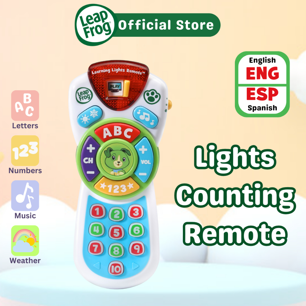 LeapFrog Scout's Learning Light Remote Deluxe Role Play Toy Controller | Shopee Malaysia