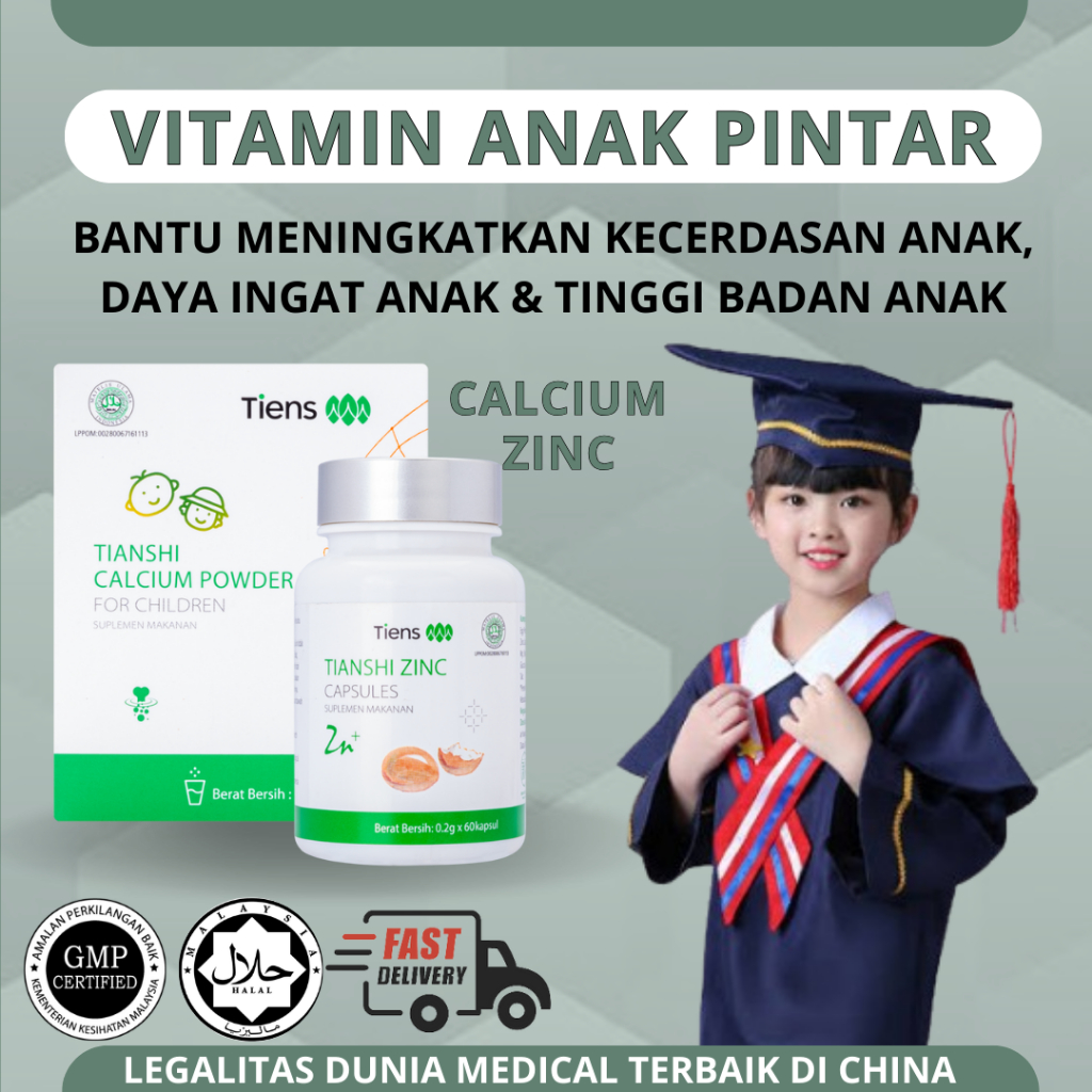 Supplement Calcium pertumbuhan tulang tambah tinggi badan kanak kanak ...