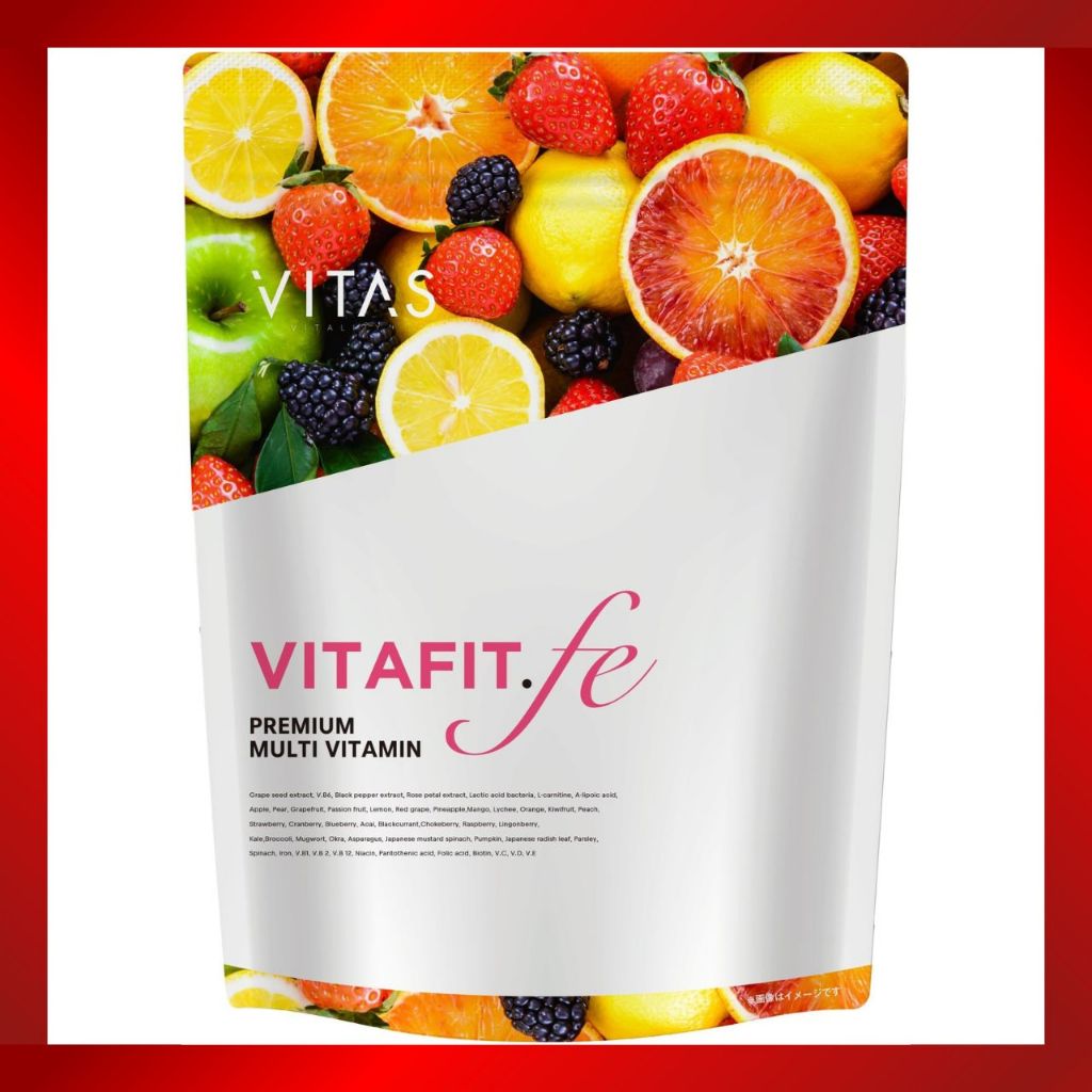 VITAS VITA FIT.fe Multivitamin Supplement 120 capsules【Direct from ...