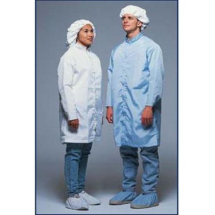 Cleanroom ESD Smock Industrial Lab Coat Production Smock Antistatic ...