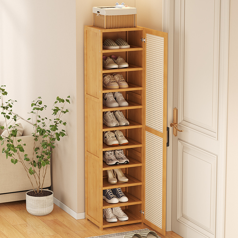 Shoe Rack Doorway Shoe Rack Storage Narrow Small Multi-Layer Partition ...