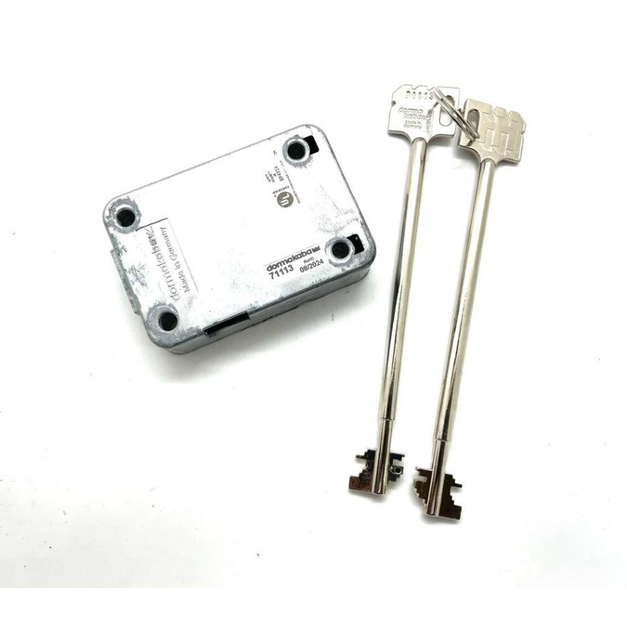 Dorma Kaba Mauer President S&G Safe Key Lock Set c/w 2 keys 163cm ...