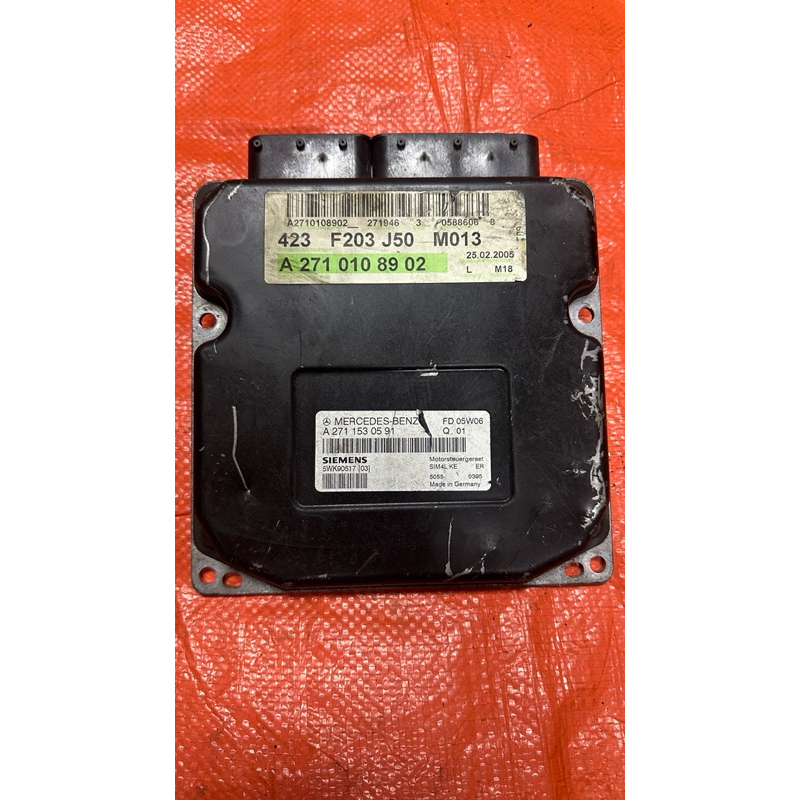 mercedes w171/w203/w209 m271 engine ecu A2711530591 | Shopee Malaysia