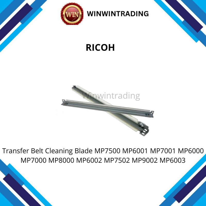 RICOH TRANSFER CLEANING BLADE (TCB) FOR MP7500 (Compatible) | Shopee ...