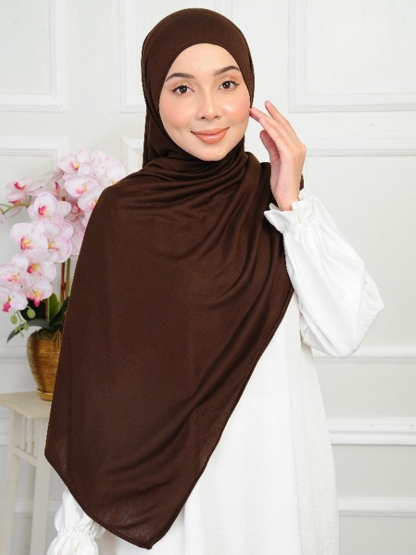 Shawl Cotton Jersey Premium (shawl malas) | Shopee Malaysia