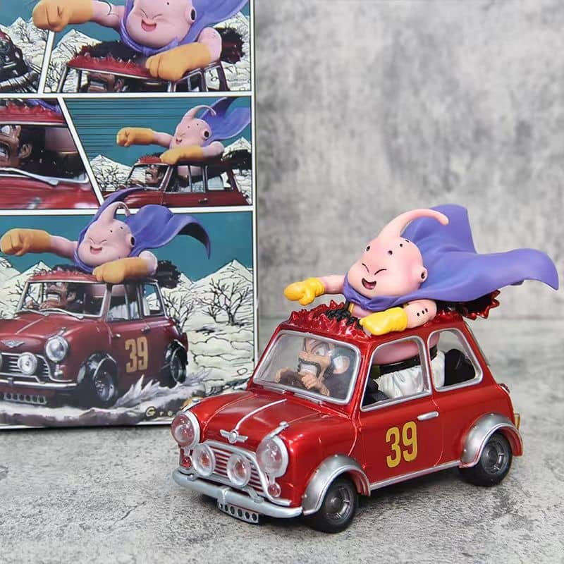 [Ready Stock] Dragon Ball GK Majin Buu and Mr. Satan Driving Car Mini ...
