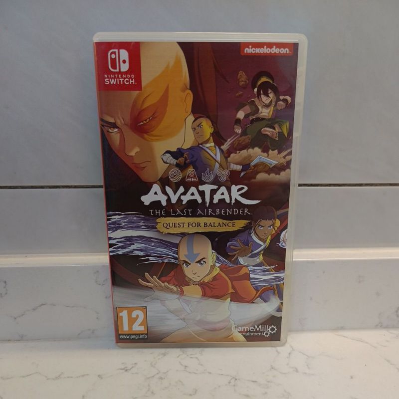 *USED* Nintendo Switch Avatar : The Last Airbender Quest for Balance ...