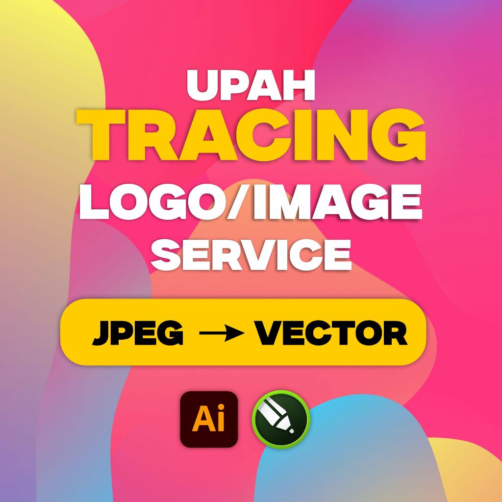 TRACE LOGO/ Image Tracing Service/ UPAH trace logo/ image to vector ...
