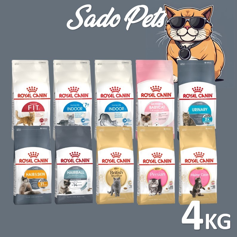 Royal Canin 4kg Original Cat Dry Food Makanan Kucing Hair & Skin RC ...