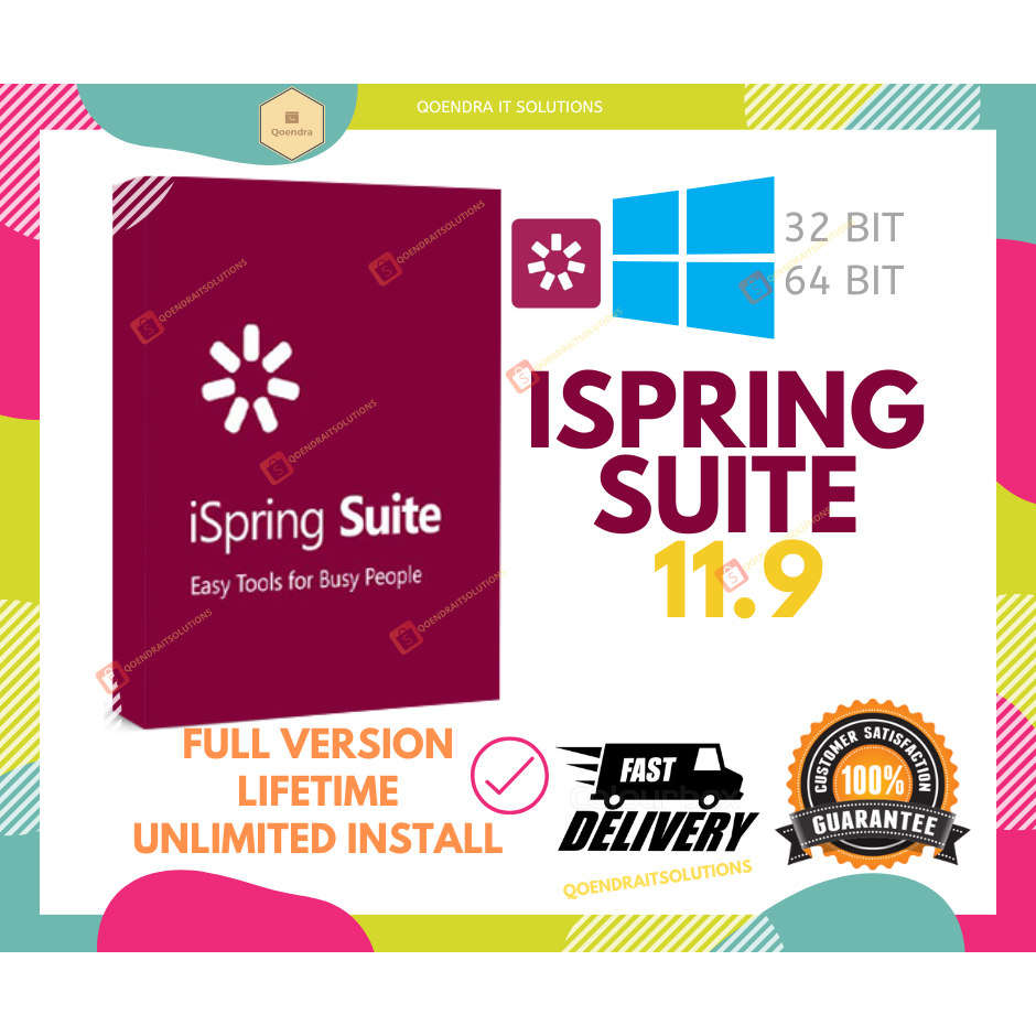 iSpring Suite 11.9 LATEST 🔥 𝐀𝐜𝐭𝐢𝐯𝐚𝐭𝐞𝐝 | Shopee Malaysia