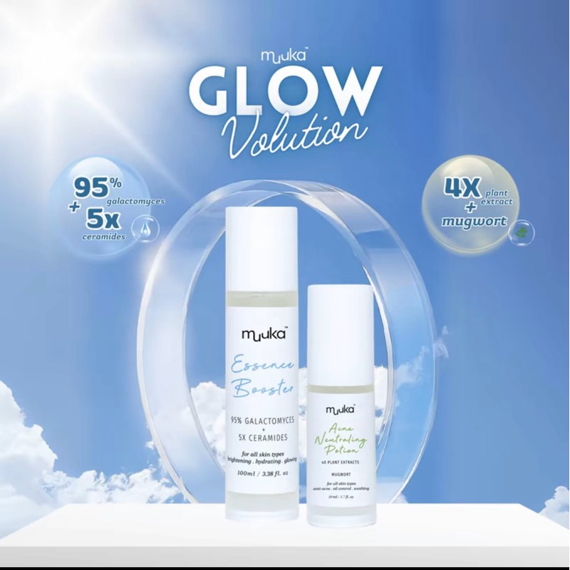 MUUKA LUMINOUS POTION ESSENSE BOOSTER ACNE NEUTRALIZING POTION FACE ...