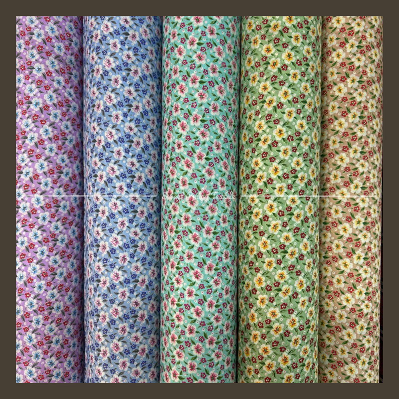 Kain Cotton / Fabrik Cotton Corak Bunga (50 Inches) | Shopee Malaysia